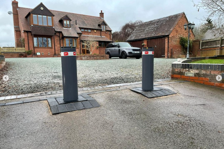 BFT Bollard Installation Project | Complete Security Gates